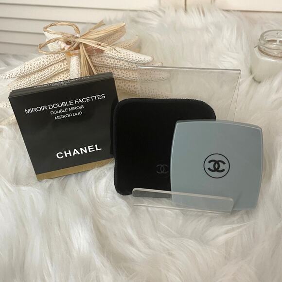 CHANEL | Accessories | Chanel Double Facet Mirror Cavalier Seul Limited ...